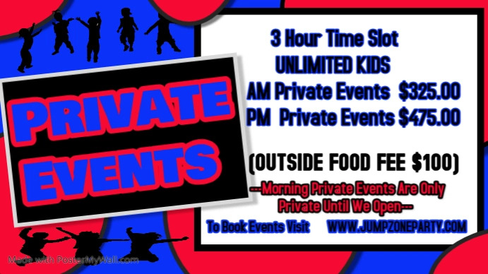 Private Events | PosterMyWall