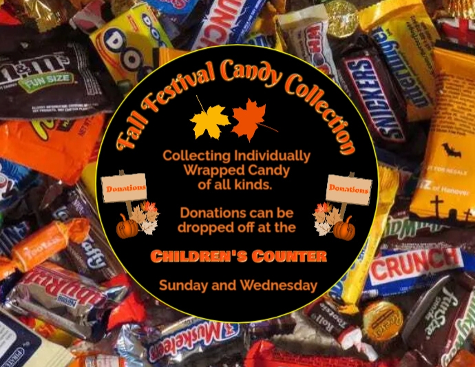 Candy Donations | PosterMyWall