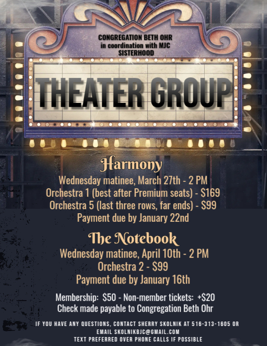 Broadway Flyer4 | PosterMyWall