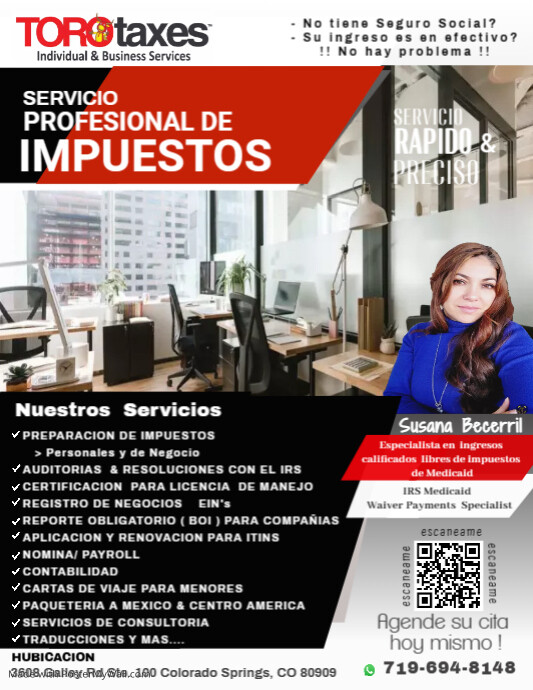 tax services poster 1 | PosterMyWall