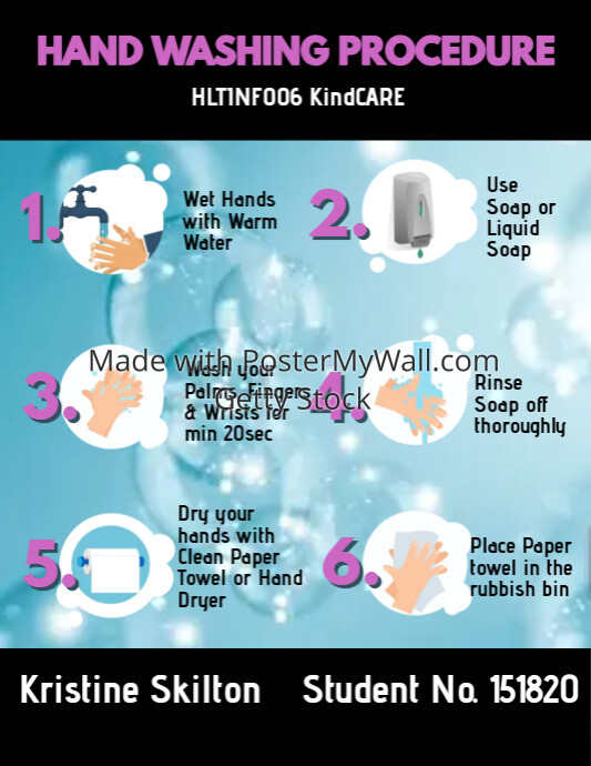 HAND WASHING | PosterMyWall