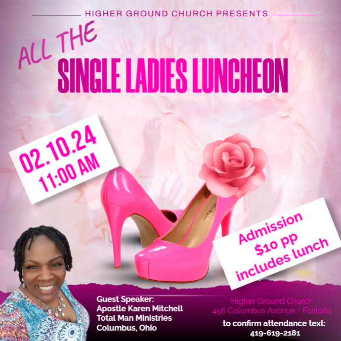 Copy of SINGLE LADIES FELLOWSHIP | PosterMyWall
