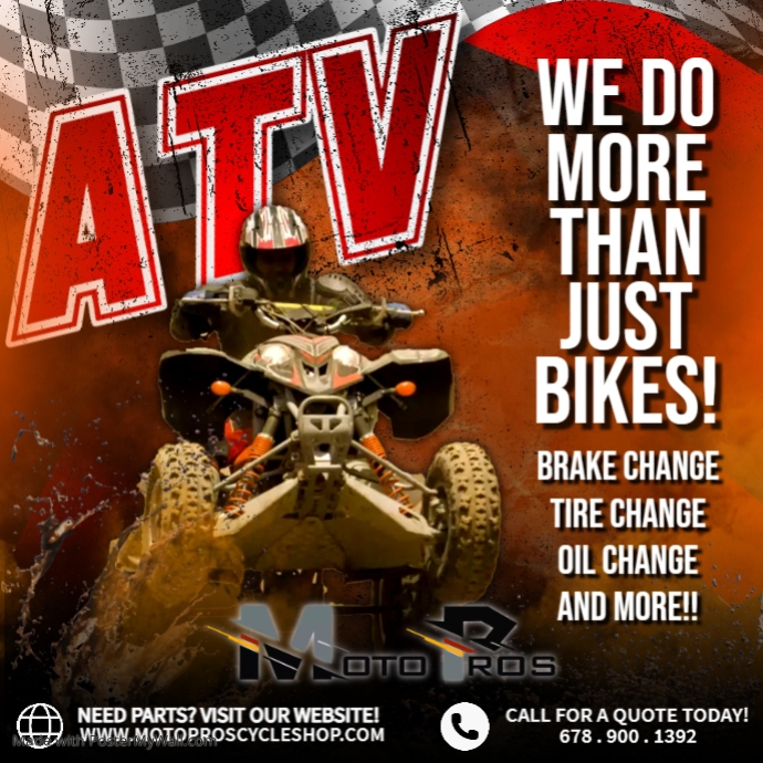 ATV Service Available | PosterMyWall