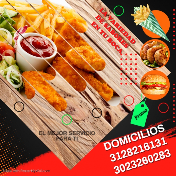 Copia de food | PosterMyWall