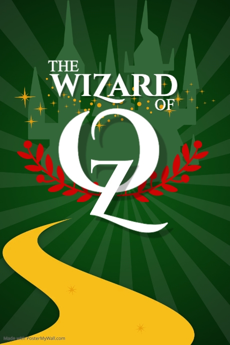 Copy of Copy of Wizard of Oz Theater Poster Template | PosterMyWall