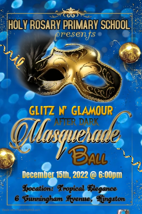 Masquerade Flyer | PosterMyWall