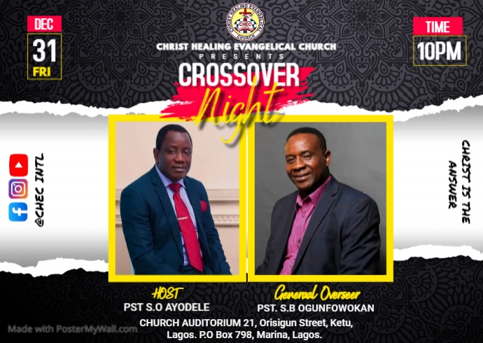 Copy of crossover night | PosterMyWall