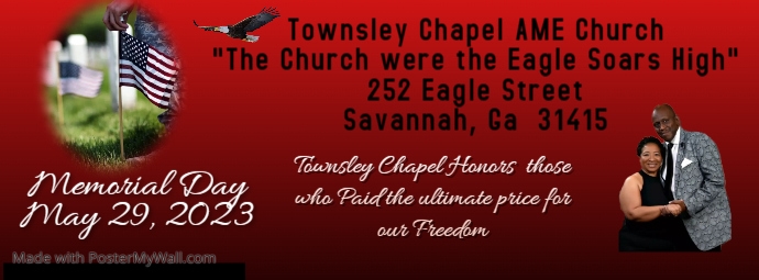 Copy of Church Memorial day service Flyer Template | PosterMyWall