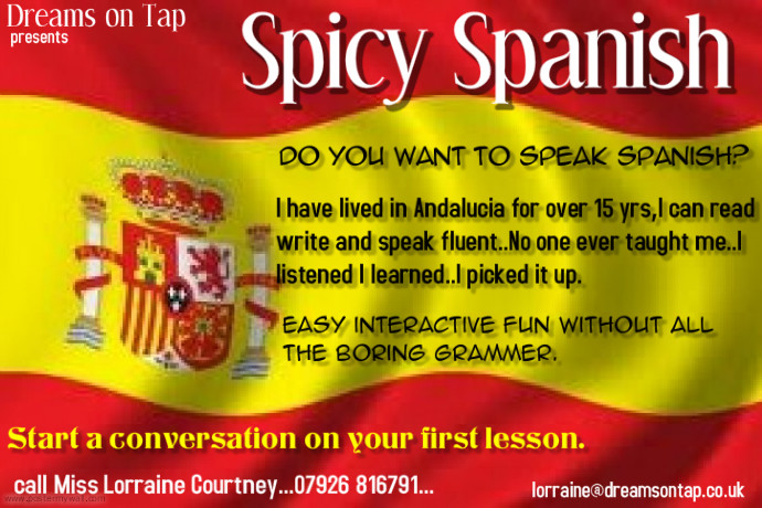 spanishflyer new | PosterMyWall
