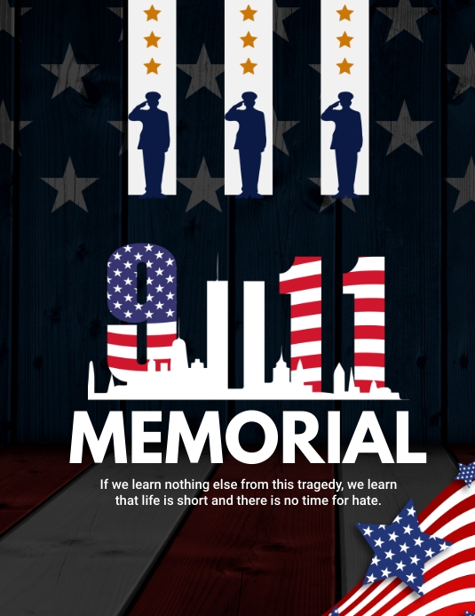 Copy of 9/11 Flyers | PosterMyWall