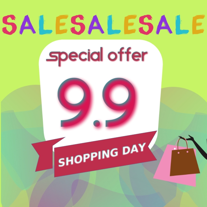 9.9 SALES Template | PosterMyWall