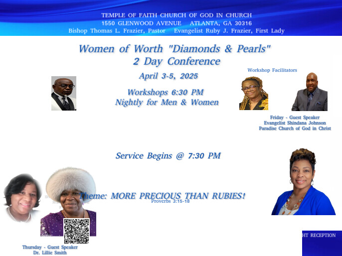 WOMEN`S CONFERENCE POSTER | PosterMyWall