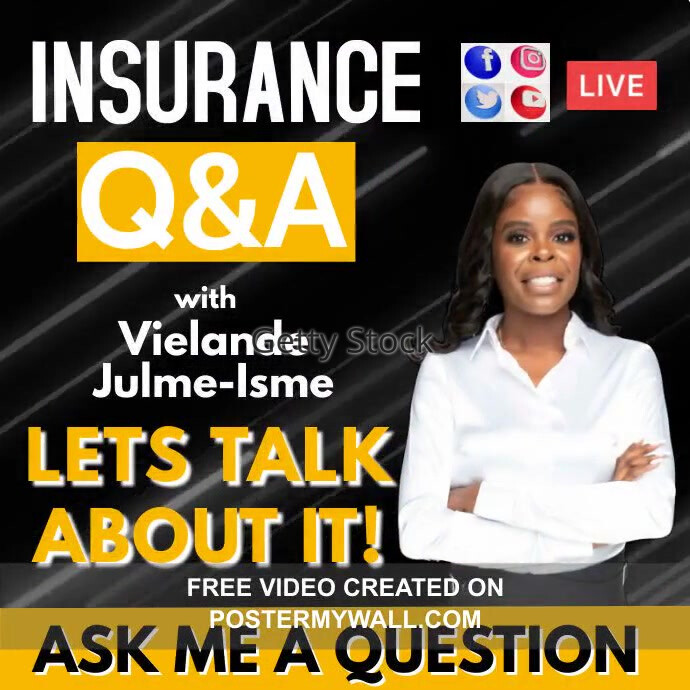 Live facebook Q & A Poster template | PosterMyWall