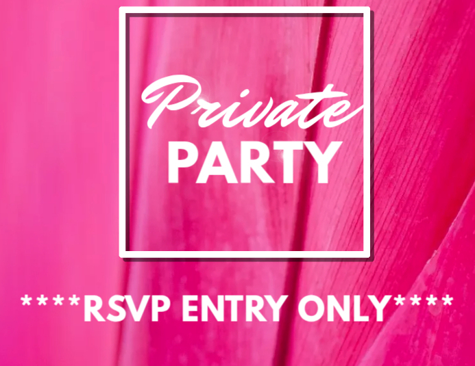 Pink Party Flyer Template | PosterMyWall