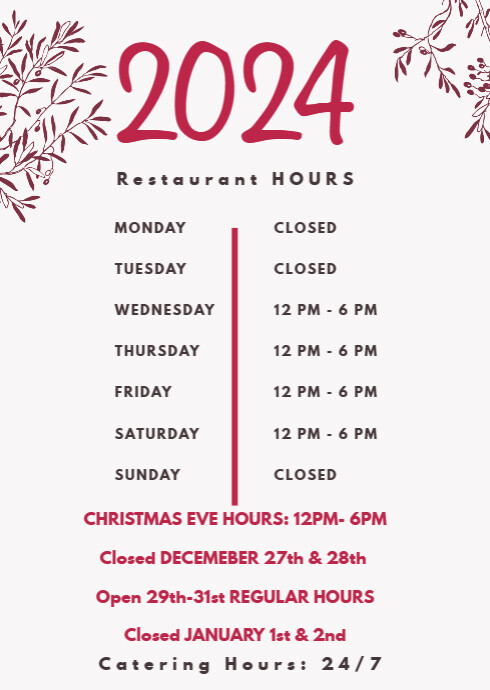 Business Hours Template | PosterMyWall