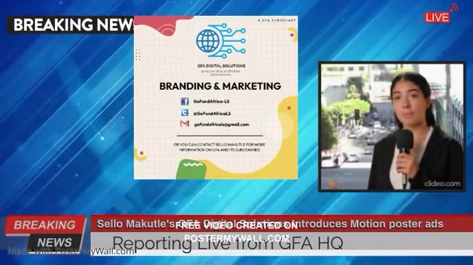 Copy of News Report Template | PosterMyWall