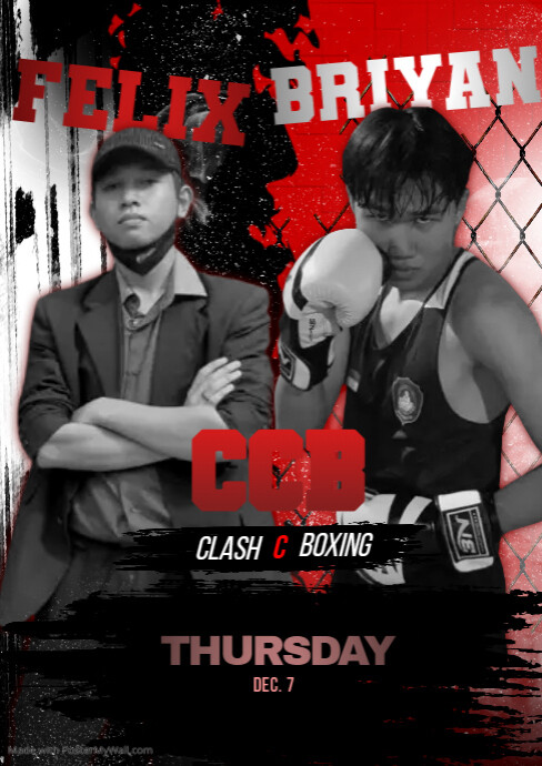 Felix vs Briyan | PosterMyWall