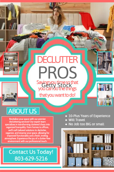 Copy of Organizing Services | PosterMyWall