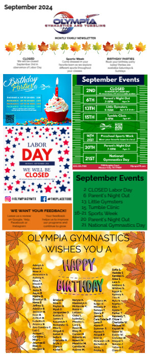 September Newsletters | PosterMyWall
