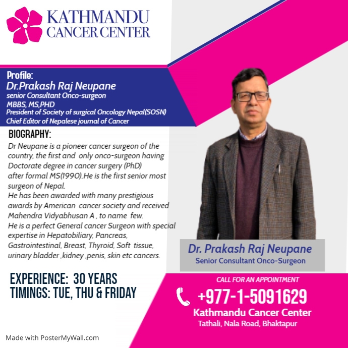 Copy of dr prakash for post | PosterMyWall