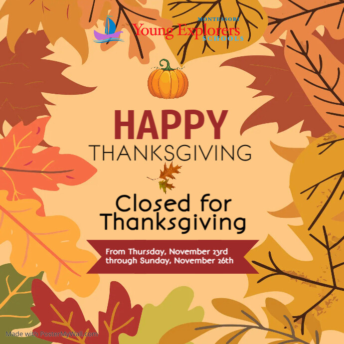 Happy thanksgiving Sincere Tanks | PosterMyWall