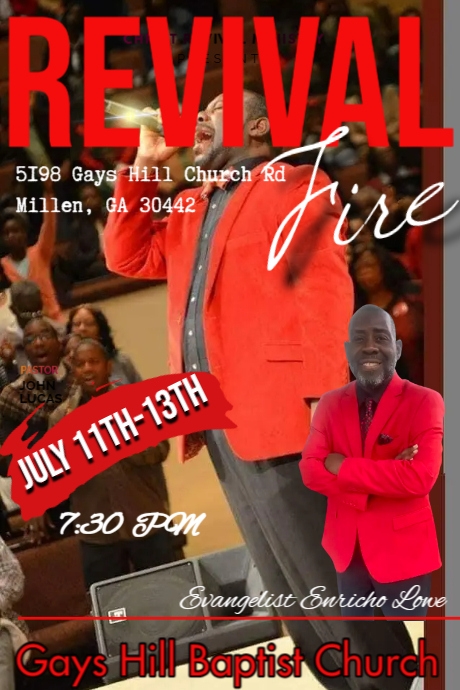 prayer revival conference | PosterMyWall