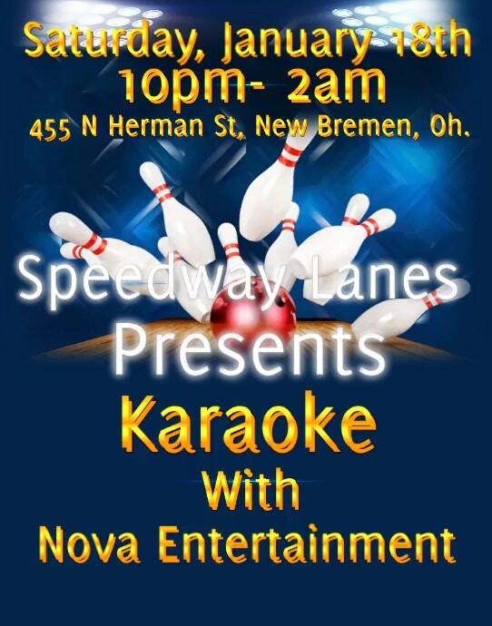 Bowling Tournament Flyer Template | PosterMyWall