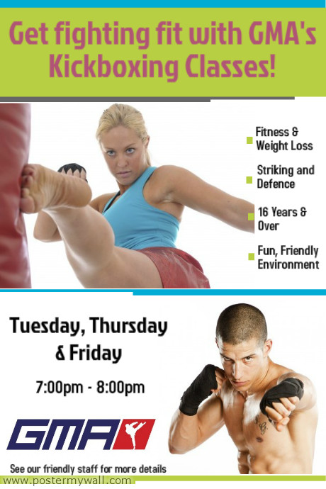kickboxing | PosterMyWall