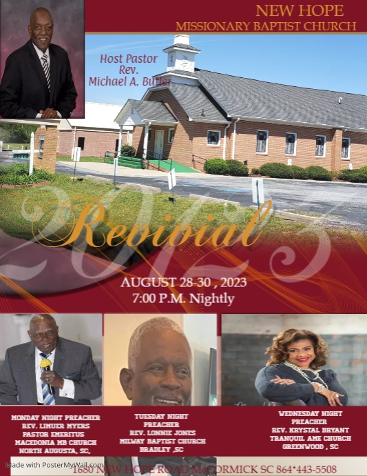 Church Homecoming | PosterMyWall