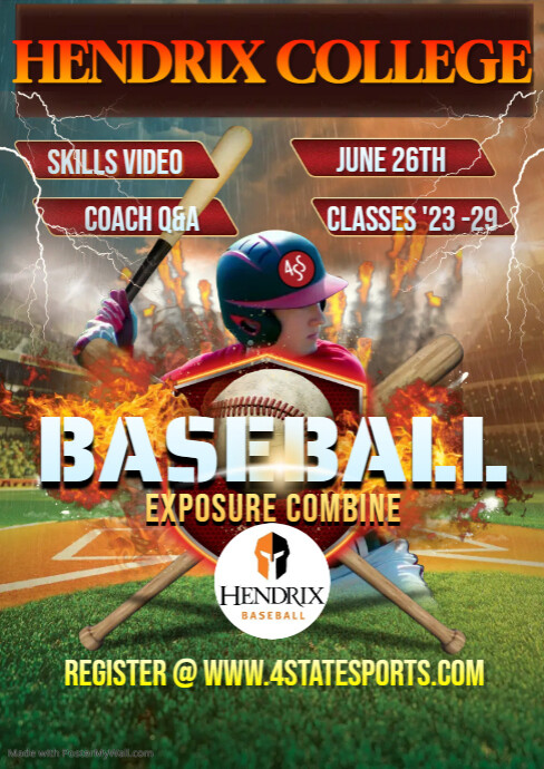 Baseball Tournament Flyer / Poster | PosterMyWall