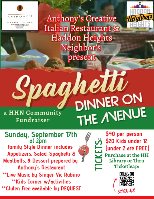 Copy of Spaghetti Dinner Flyer | PosterMyWall