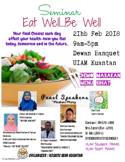 Copy of Nutrition Class | PosterMyWall