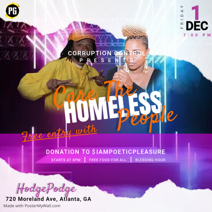 care the homeless (1) | PosterMyWall