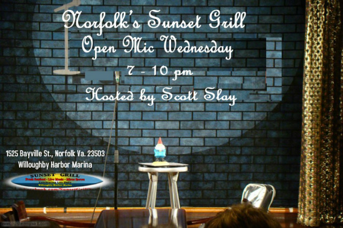 Open Mic Wed in March | PosterMyWall