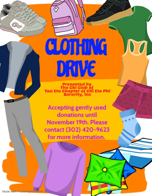 Copy of Copy of Clothing Drive Flyer | PosterMyWall