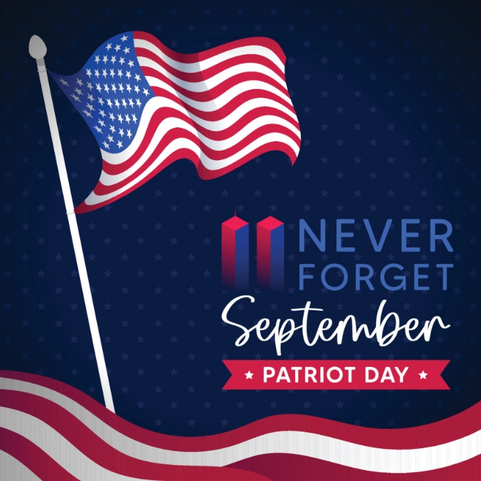 Folleto de Plantilla de Volante Conmemorativo Del 911 | PosterMyWall