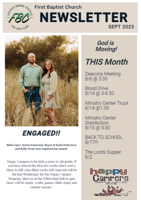 Church Newsletter Design | PosterMyWall