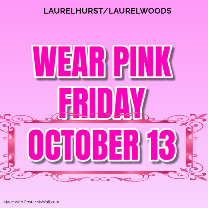 Copy of Wear Pink Sunday breast cancer awareness | PosterMyWall