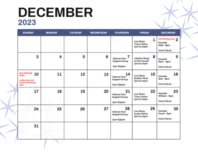 Copy of December 2023 | PosterMyWall