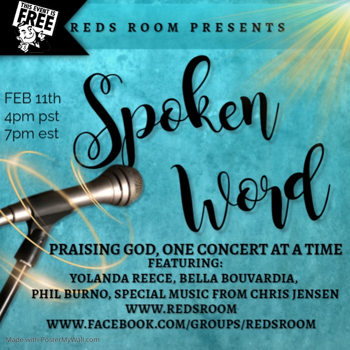 Poetry Night Flyer | PosterMyWall