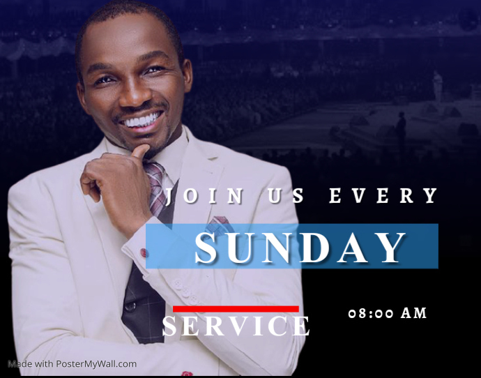 Copy of Copy of Virtual Mid-week service | PosterMyWall