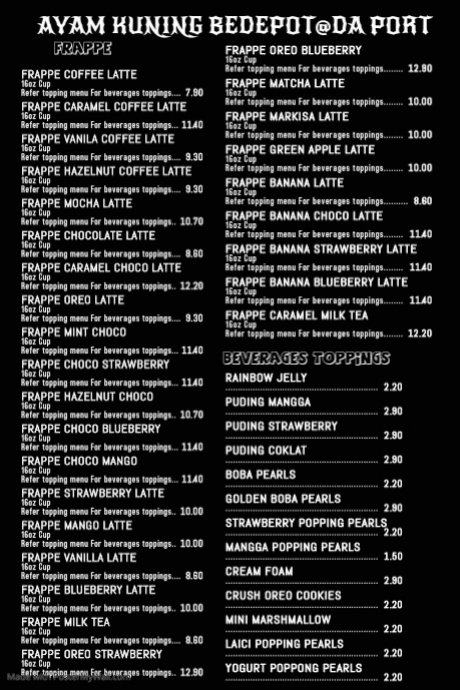 Copy of Salinan Salinan Salinan Salinan Salinan Simple Restaurant Menu ...