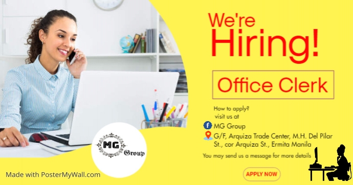 Copy of Online Typings Jobs Hiring Poster Design Template | PosterMyWall