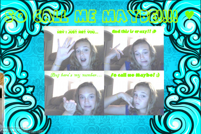 Call Me Maybe | PosterMyWall