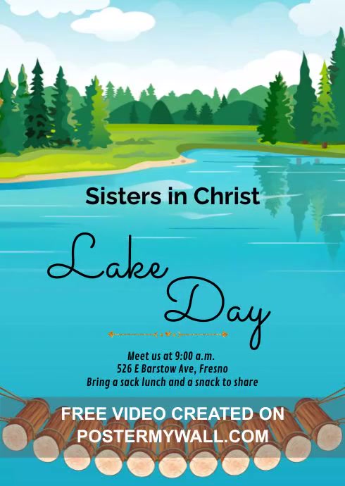 Lake birthday party invitation | PosterMyWall
