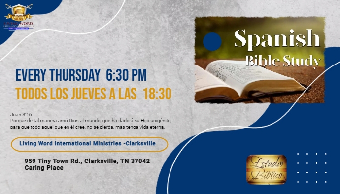 Church Bible Study | PosterMyWall