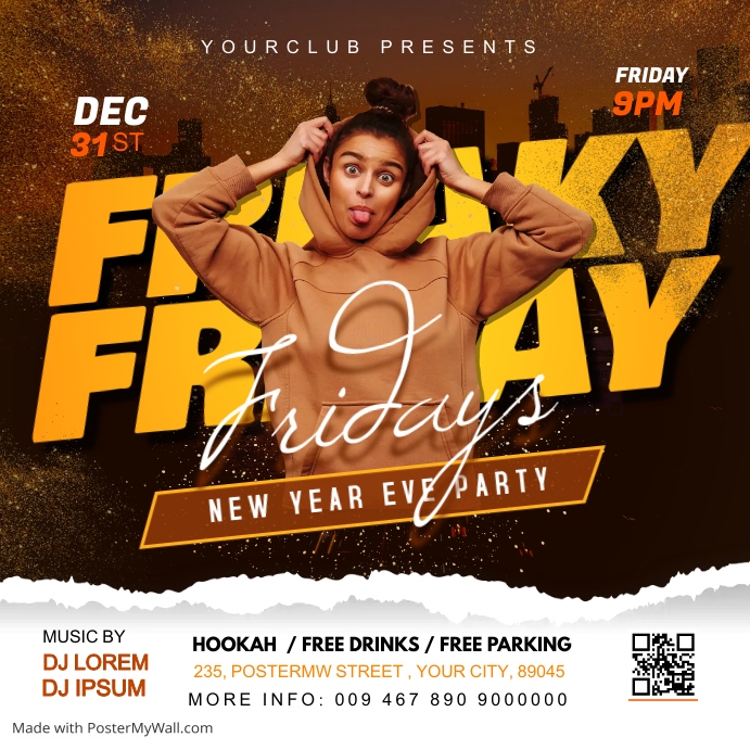 Copy of Copy of freaky friday | PosterMyWall