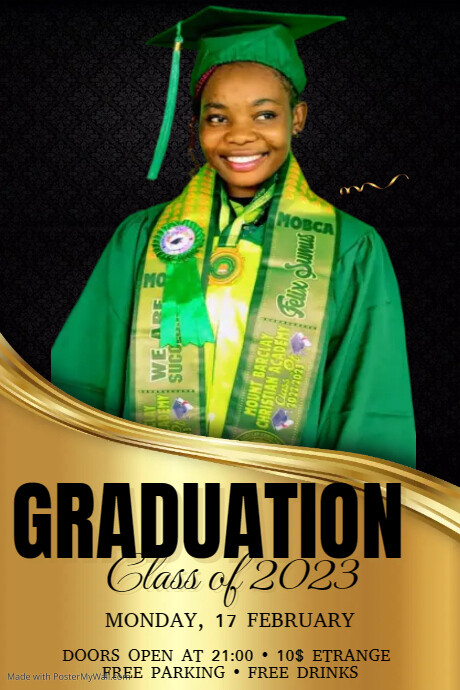 Copy of Graduation Flyer | PosterMyWall