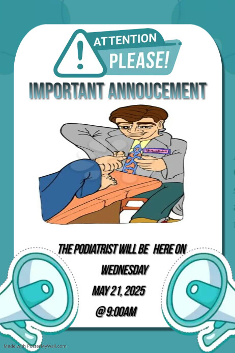 important announcement poster | PosterMyWall