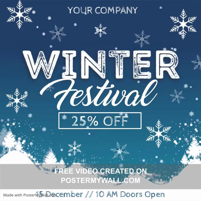 Copy of Winter Event Instagram Post | PosterMyWall
